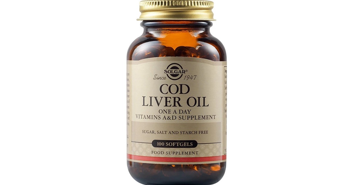 Solgar Cod Liver Oil 100 Softgels | Pharm24.gr