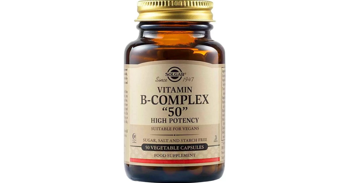 Solgar Formula B-Complex 100mg, 50veg.caps | Pharm24.gr