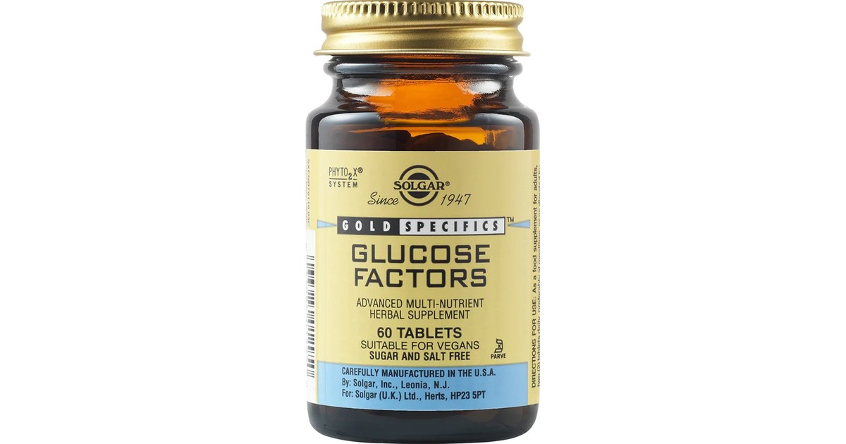 Solgar Glucose Factors 60tabs | Pharm24.gr