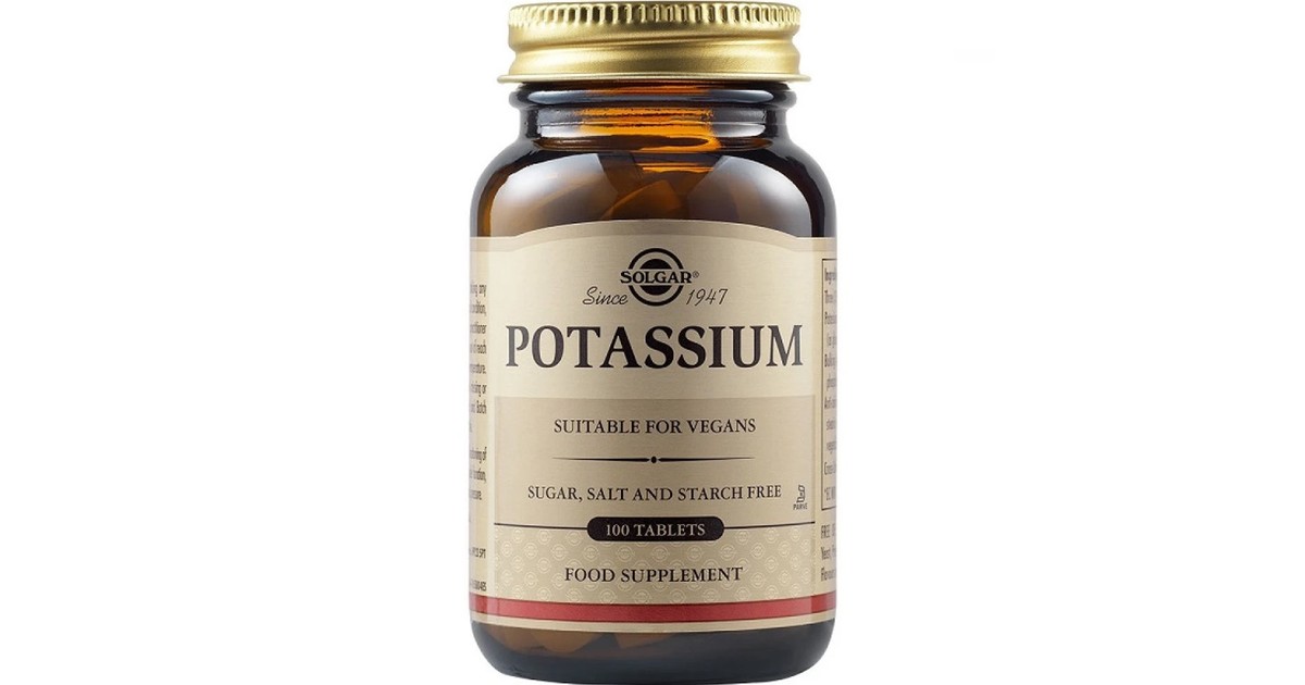 Solgar Potassium 100tabs | Pharm24.gr