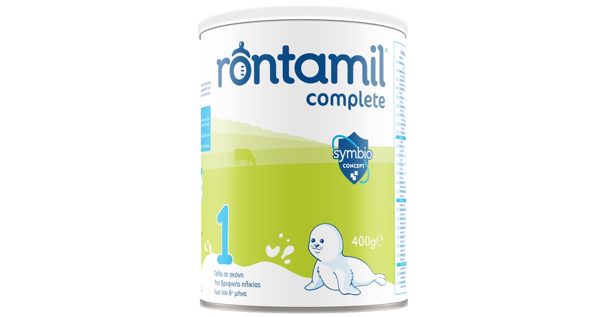 Rontamil Complete 1 Γάλα 1ης Βρεφικής Ηλικίας 400gr | Pharm24.gr