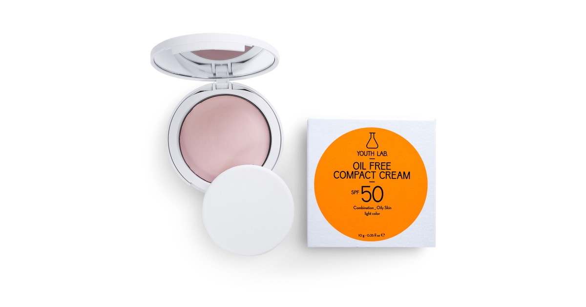 Youth Lab Oil Free Compact Light Color Cream Spf50, 10g | Pharm24.gr