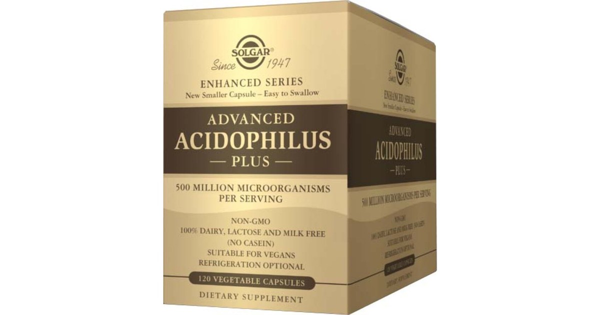 Solgar Advanced Acidophilus Plus 120veg.caps | Pharm24.gr