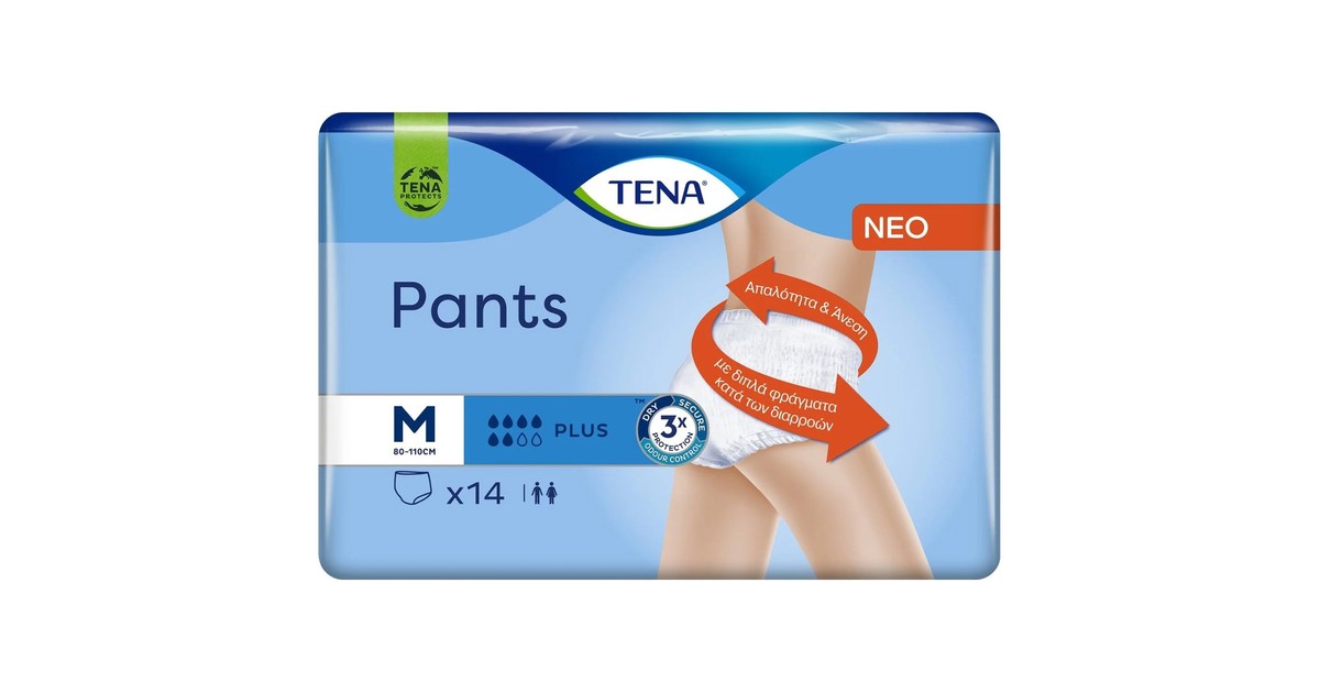Tena Value Pack Pants Plus 14 Τεμάχια - Medium 80-110cm | Pharm24.gr