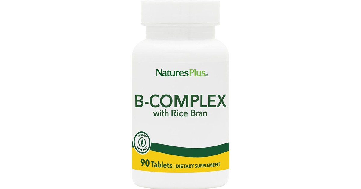 Natures Plus Vitamin B-Complex with Rice Bran 90tabs | Pharm24.gr