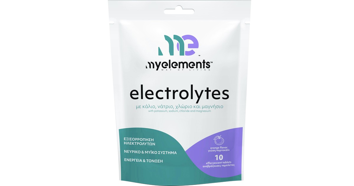 My Elements Electrolytes with Potassium, Sodium & Magnesium 10 Effer ...