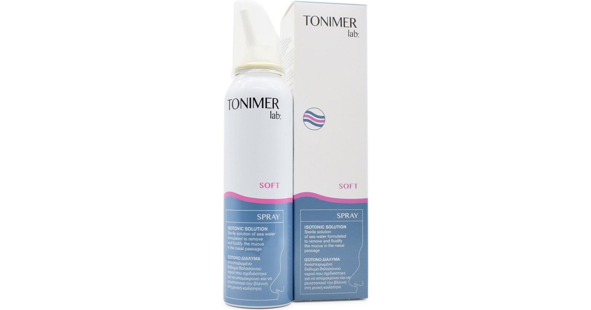 Tonimer Soft Spray Isotonic Solution 125ml | Pharm24.gr