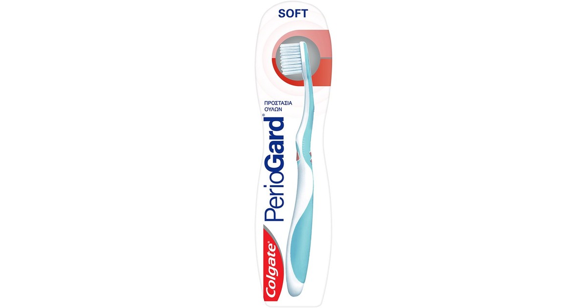 Colgate Periogard Soft Toothbrush 1 Τεμάχιο - Κόκκινο | Pharm24.gr