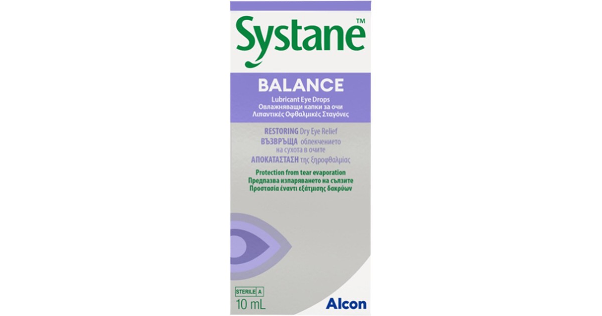 Alcon Systane Balance Eye Drops 10ml | Pharm24.gr