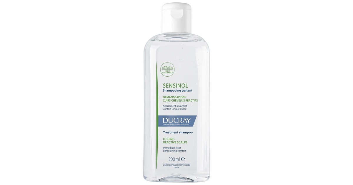 Ducray Sensinol Treatment Shampoo for Itching Reactive Scalps - 200ml ...