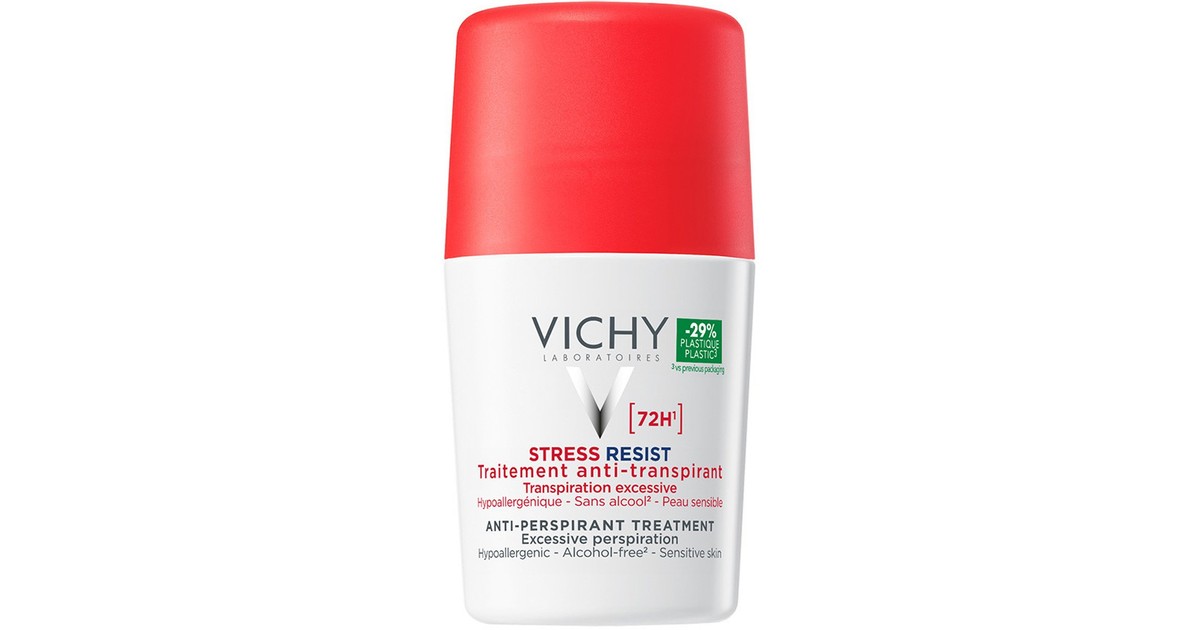 Vichy Stress Resist 72h Deodorant & Antiperspirant Roll-on 50ml ...