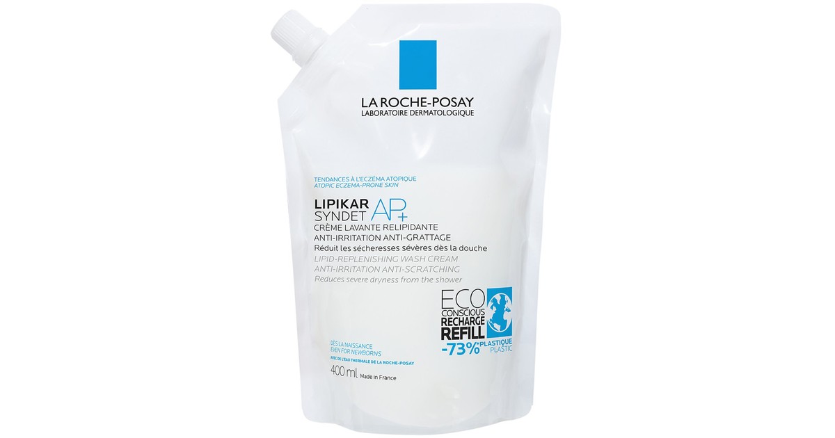 La Roche-Posay Lipikar Syndet AP+ Lipid Replenishing Wash Cream Refill ...