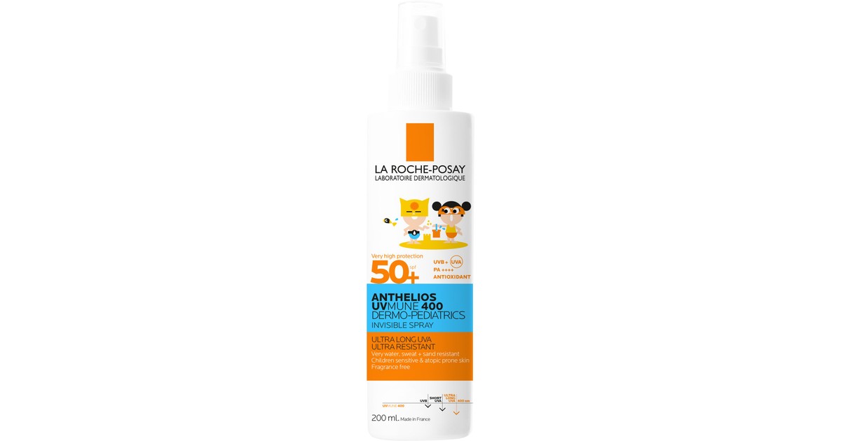 La Roche-Posay Anthelios UV Mune 400 Dermo-Pediatrics Invisible Spray ...