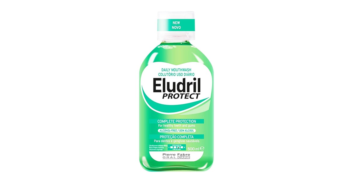 Eludril Protect Στοματικό Διάλυμα για Υγιή Δόντια και Ούλα 500ml ...