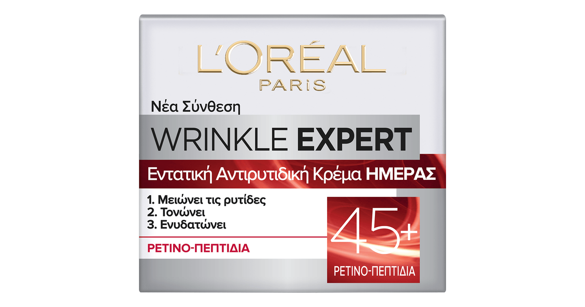 L'Oreal Paris Wrinkle Expert 45+ Retino-Peptides Day Face Cream 50ml ...