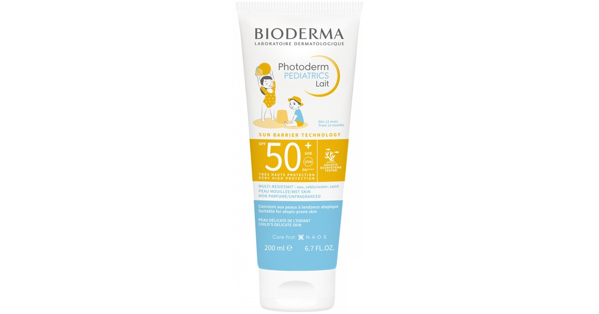 Bioderma Photoderm Pediatrics Face & Body Milk Spf50+, 200ml | Pharm24.gr