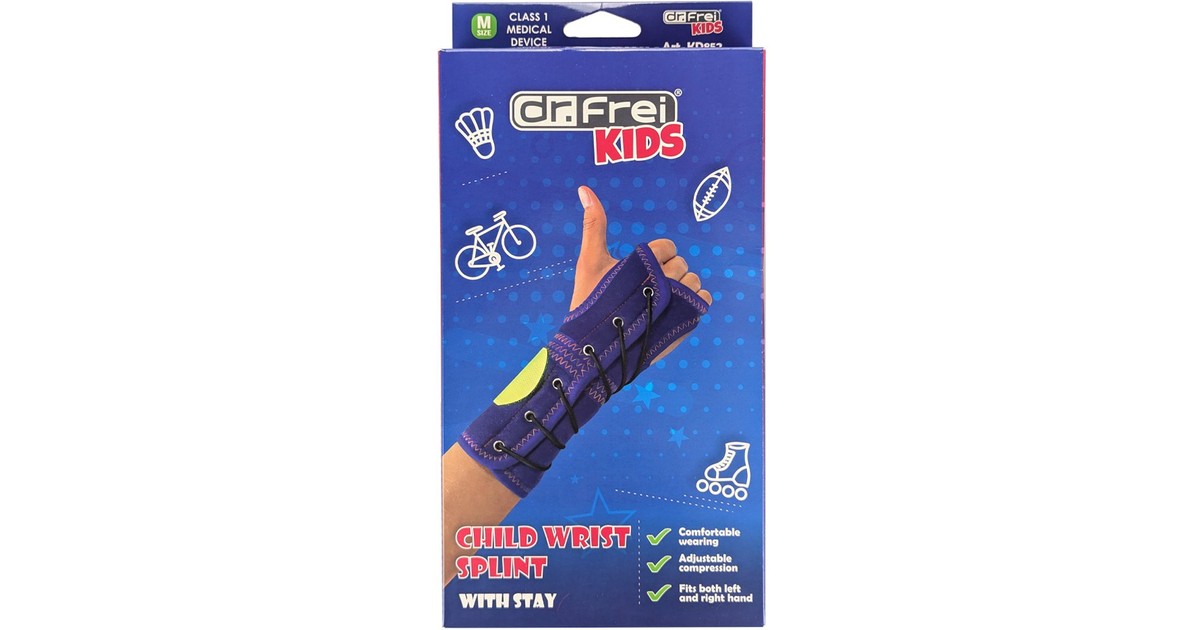 Dr. Frei Kids Child Wrist Splint With Stay 1 Τεμάχιο, Κωδ KD852 ...