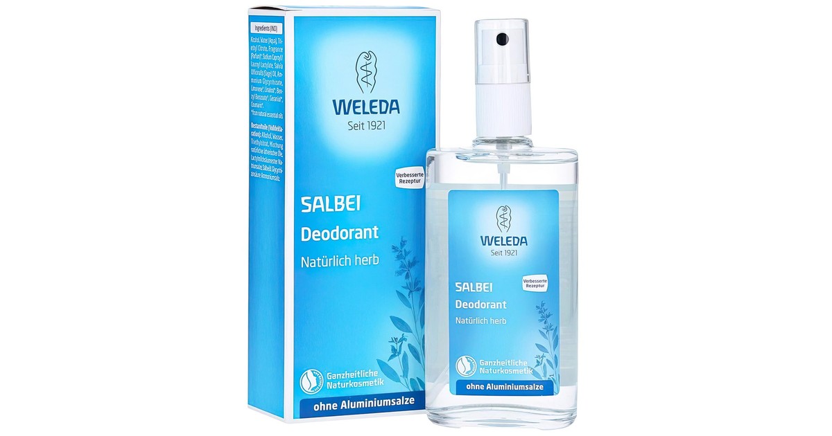 Weleda Sage Deodorant Spray 100ml | Pharm24.gr