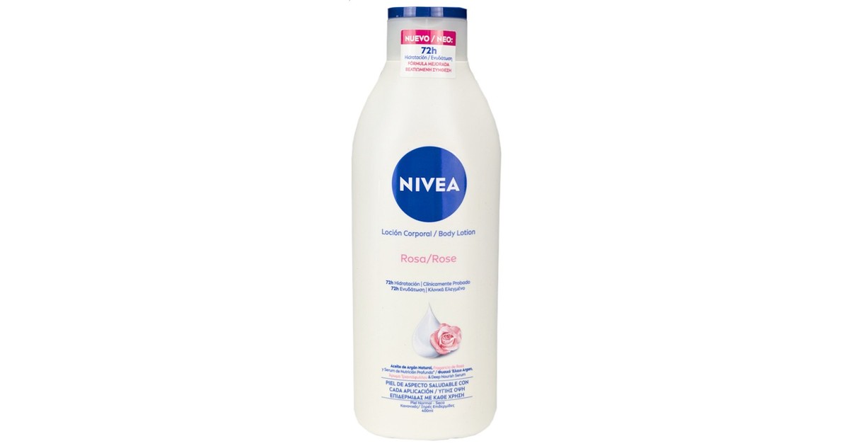 Nivea Rose 72h Moisturising Body Lotion 400ml | Pharm24.gr
