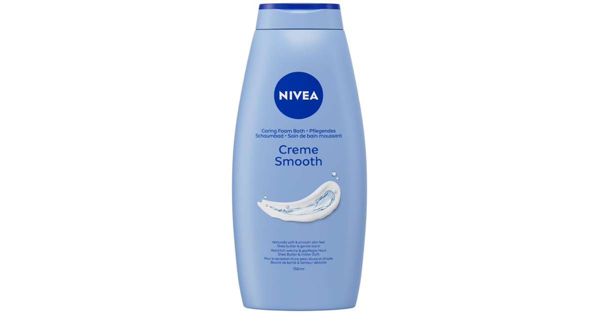 Nivea Cream Smooth Foam Bath 750ml | Pharm24.gr