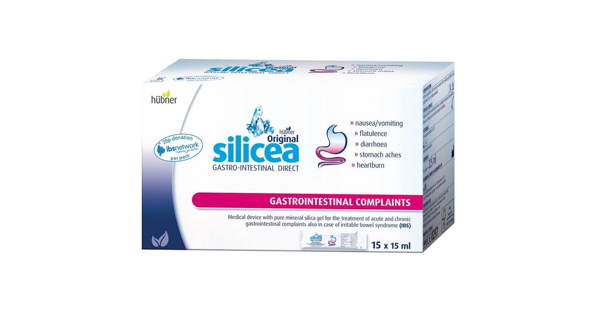 Hubner Silicea Gastro-Intestinal Direct Gel 15 Sachets | Pharm24.gr