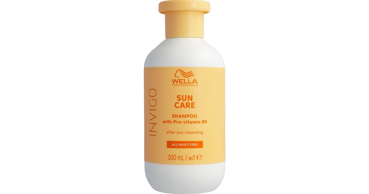 Wella Invigo Sun Care Shampoo with Pro-Vitamin B5 All Hair Types 300ml ...