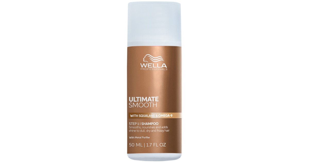 Wella Professionals Ultimate Smooth Step 1 Shampoo - 50ml Travel Size ...
