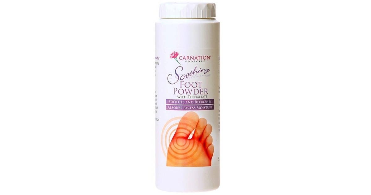 Carnation Footcare Soothing Foot Powder with Tolnaftate 75gr | Pharm24.gr