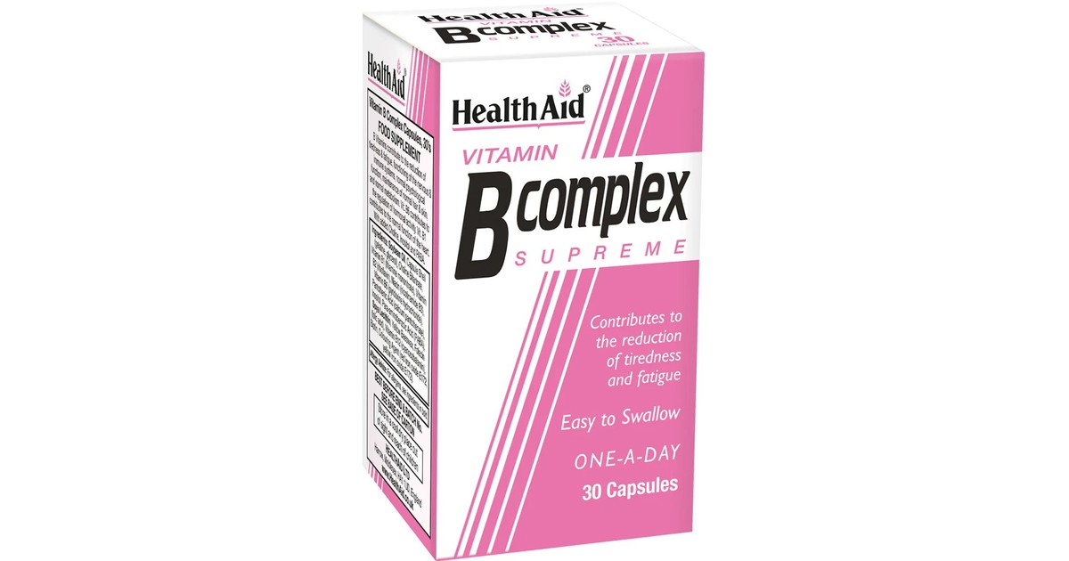 Health Aid B Complex Supreme 30caps | Pharm24.gr
