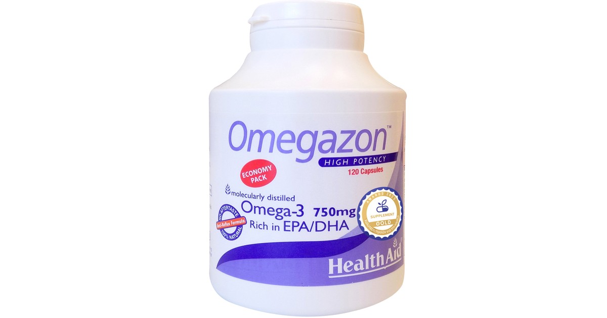 Health Aid Omegazon Omega-3 750mg 120caps | Pharm24.gr