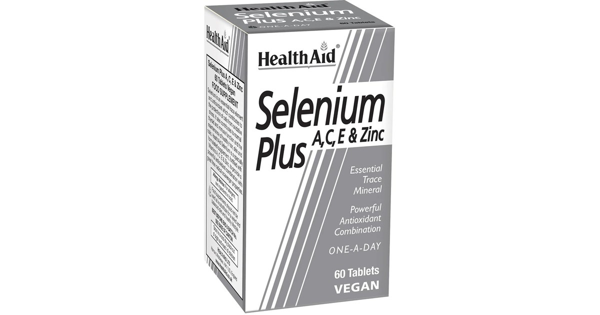 Health Aid Selenium Plus A, C, E & Zinc 60tabs | Pharm24.gr