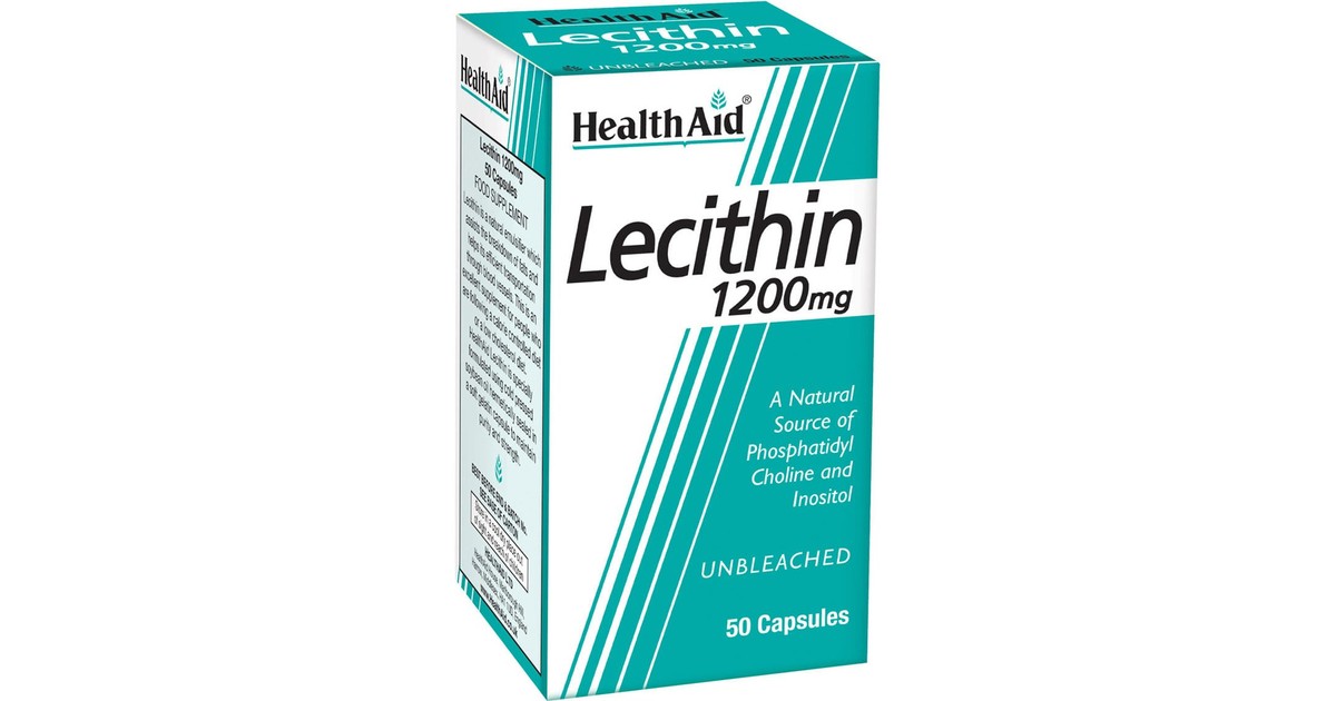 Health Aid Lecithin 1200mg 50caps | Pharm24.gr