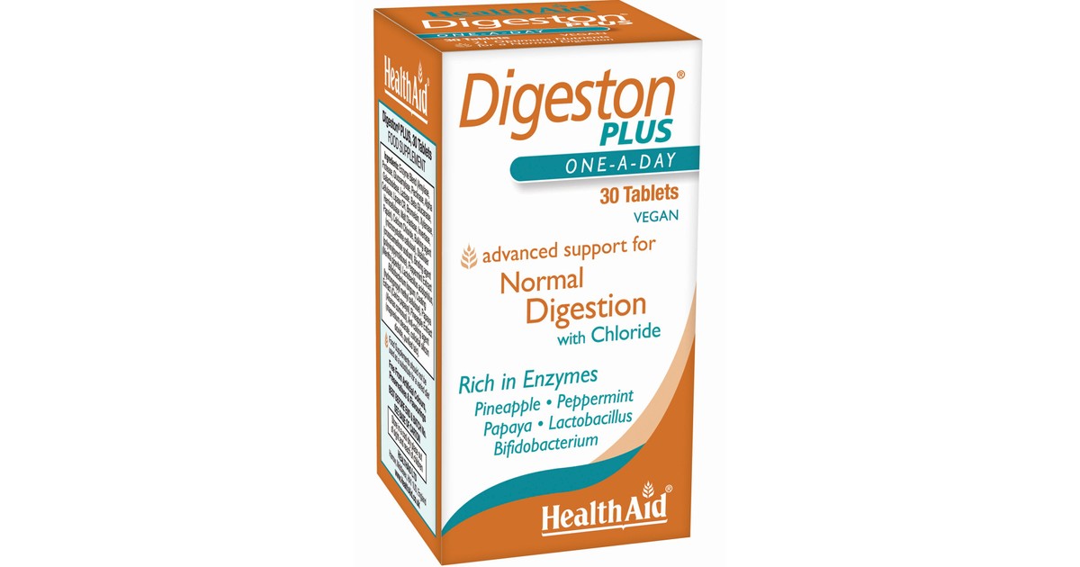 Health Aid Digeston Plus 30tabs | Pharm24.gr