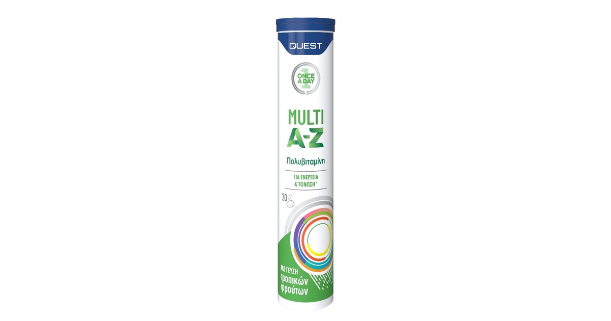 Quest Multi A-Z Multivitamin 20 Effer.tabs | Pharm24.gr