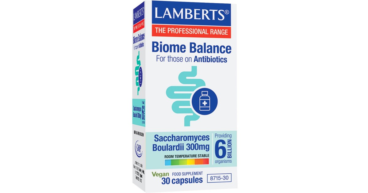 Lamberts Biome Balance For Those On Antibiotics 30caps | Pharm24.gr
