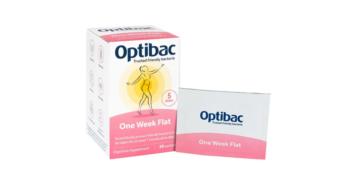 Optibac One Week Flat 28 Sachets | Pharm24.gr