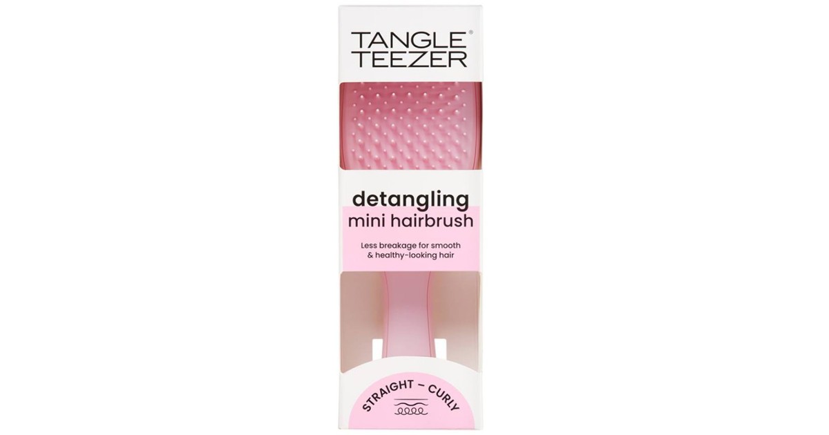 Tangle Teezer The Mini Ultimate Detangler Ice Blue & Sweet Orange 1 ...