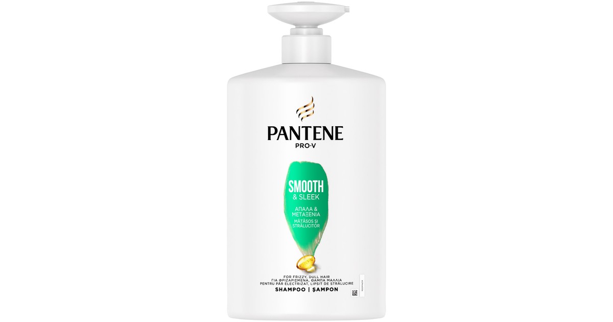 Pantene Pro-V Smooth & Sleek Shampoo 1L | Pharm24.gr