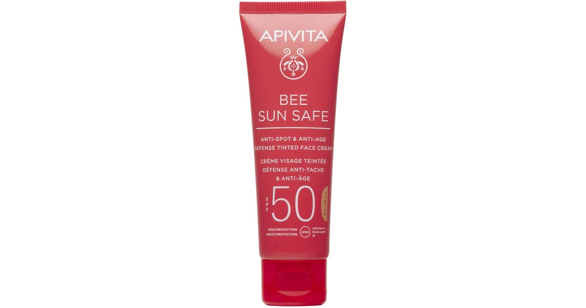 Apivita Bee Sun Safe Anti-Spot & Anti-Age Defence Face Cream Spf50 ...