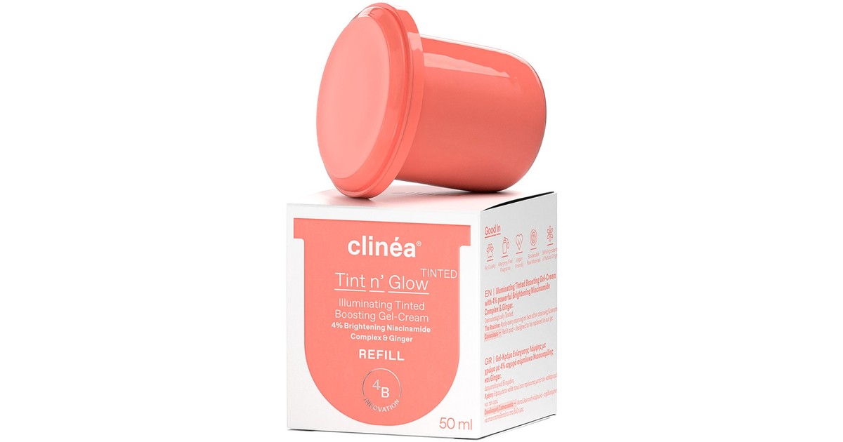 Clinéa Tint n' Glow Illuminating Tinted Boosting Gel-Cream Refill 50ml ...