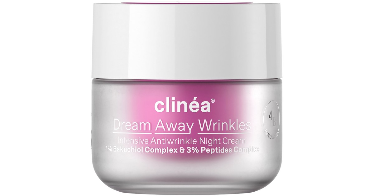 Clinea Dream Away Wrinkle Intensive Antiwrinkle Night Cream - 50ml ...