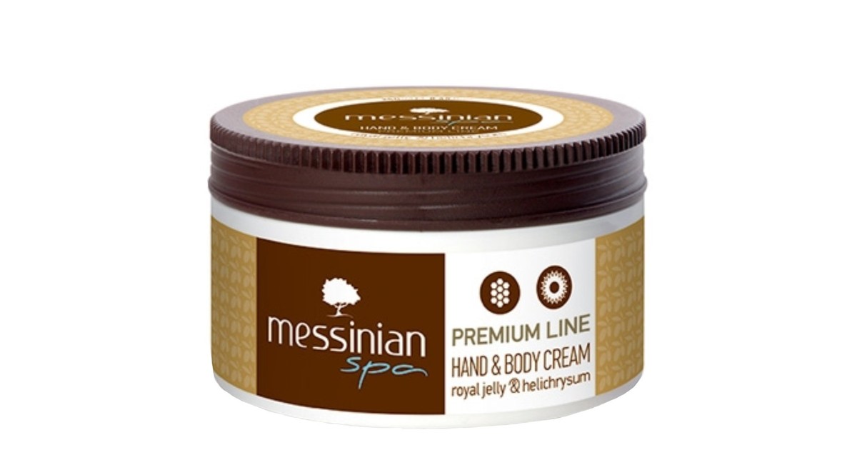 Messinian Spa Premium Line Royal Jelly & Helichrysum Hand & Body Cream ...