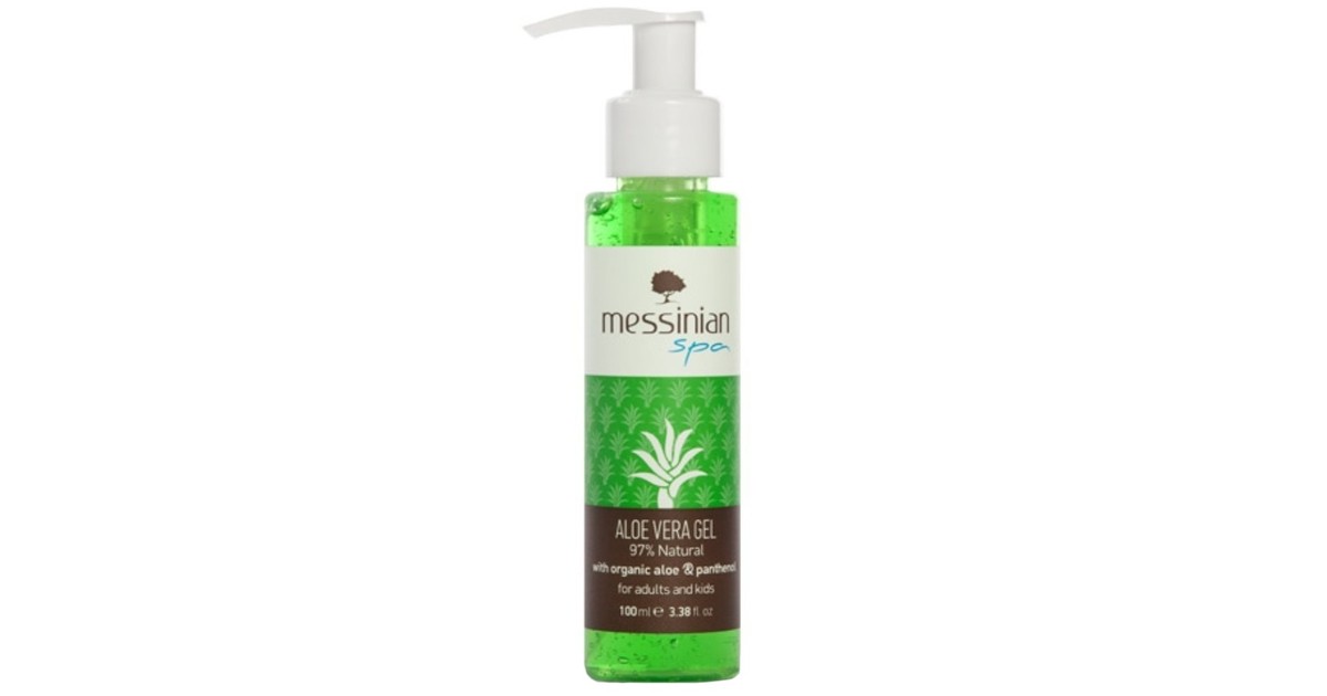Messinian Spa With Organic Aloe Vera & Panthenol Body Gel 100ml ...