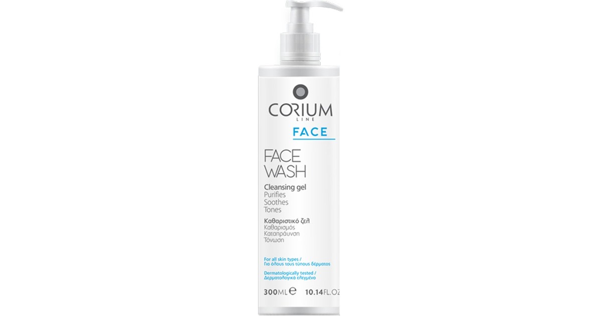 Corium Line Face Wash Cleansing Gel 300ml | Pharm24.gr