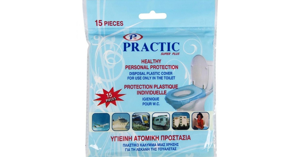 Practic Toilet Protection Cover 15 Τεμάχια | Pharm24.gr