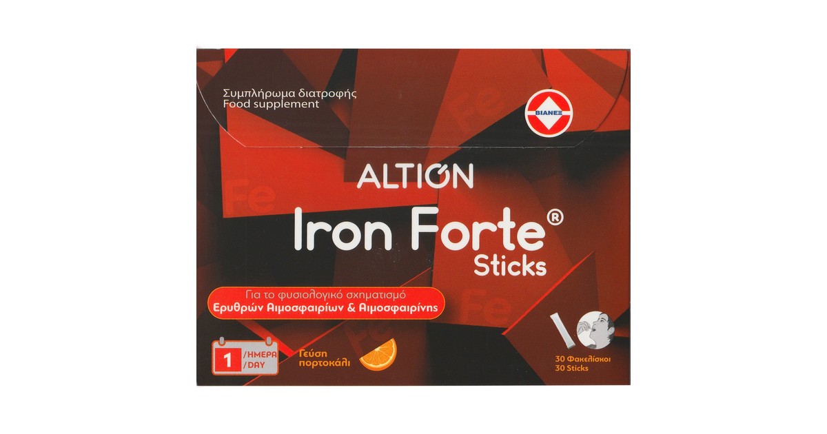 Altion Iron Forte 30 Sachets | Pharm24.gr