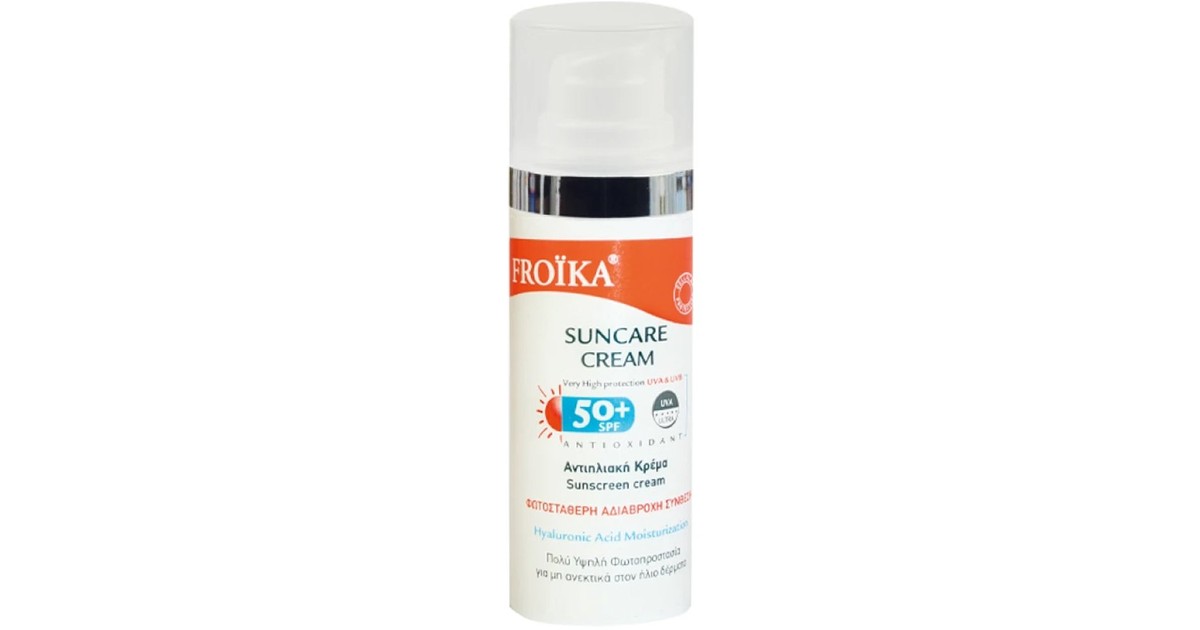 Froika Suncare Cream Spf50+, 50ml | Pharm24.gr