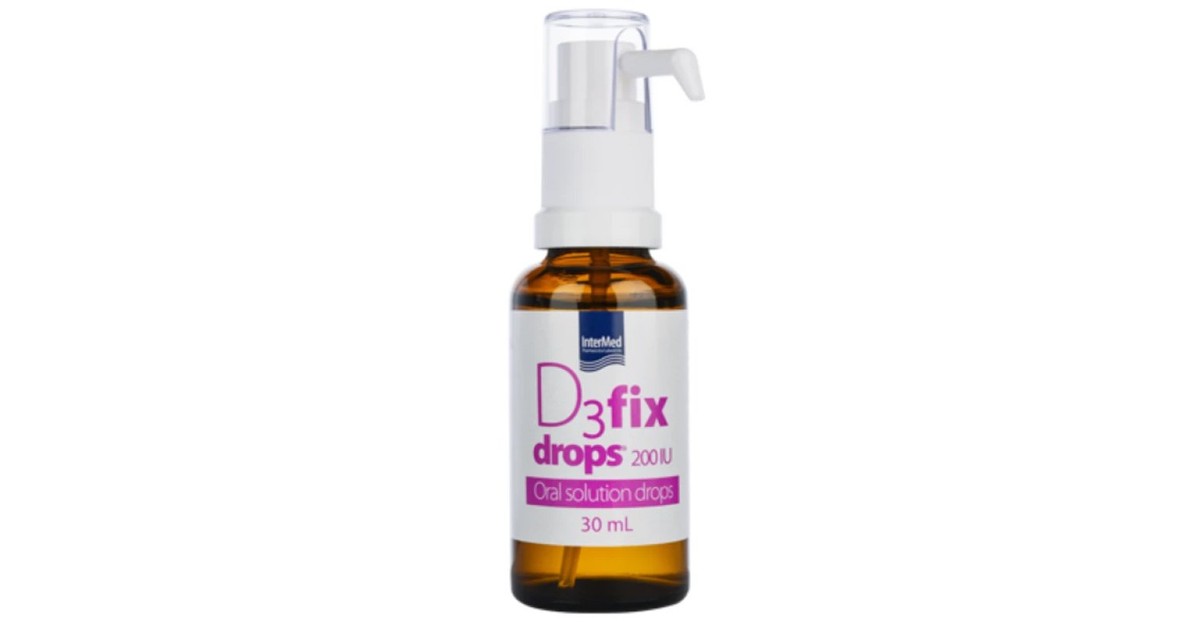 Intermed D3 Fix Drops Oral Solution Drops 30ml | Pharm24.gr