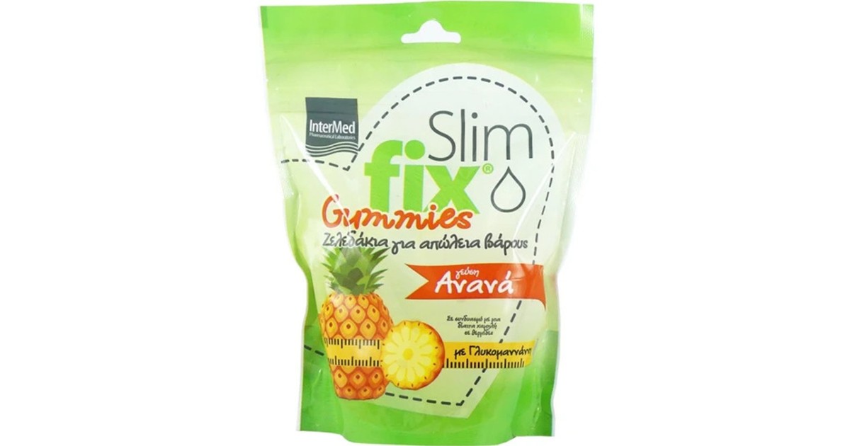 Intermed Slim Fix Gummies 42 Ζελεδάκια - Ανανάς | Pharm24.gr