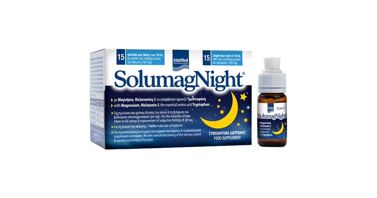 Intermed Solumag Night 15vials | Pharm24.gr